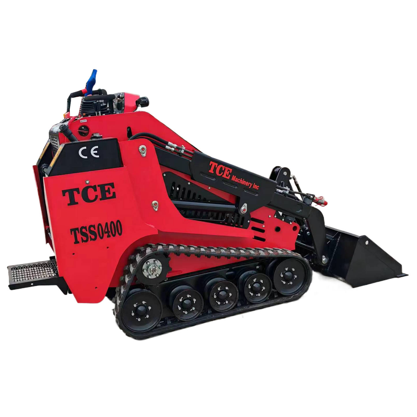 TCE Machinery TSS0400 Skid Steer Loader 3300lbs. Kubota Engine
